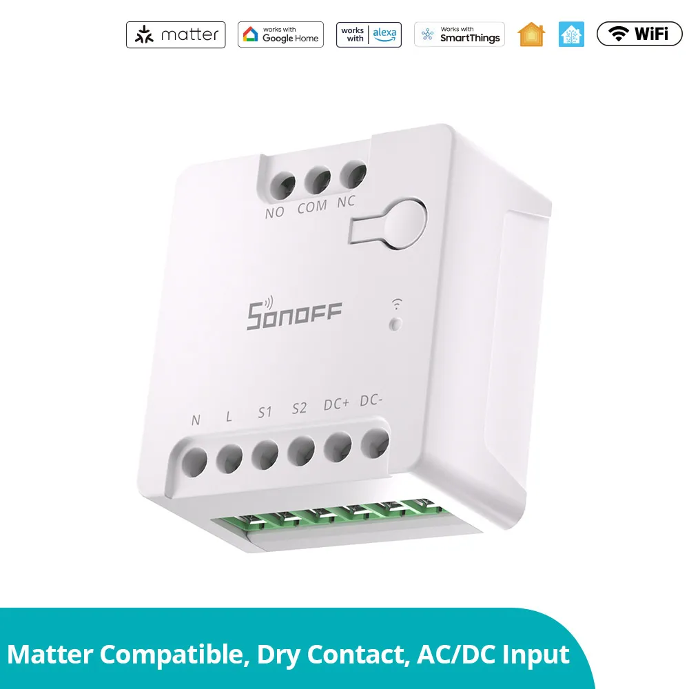 Sonoff Perú | Interruptor Smart de Contacto Seco con Wi-Fi SONOFF MINI-D